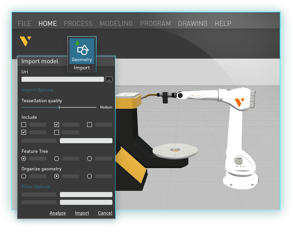 Robot offline programming - Visual Components