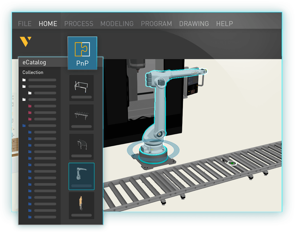 工場レイアウト設計 - Visual Components