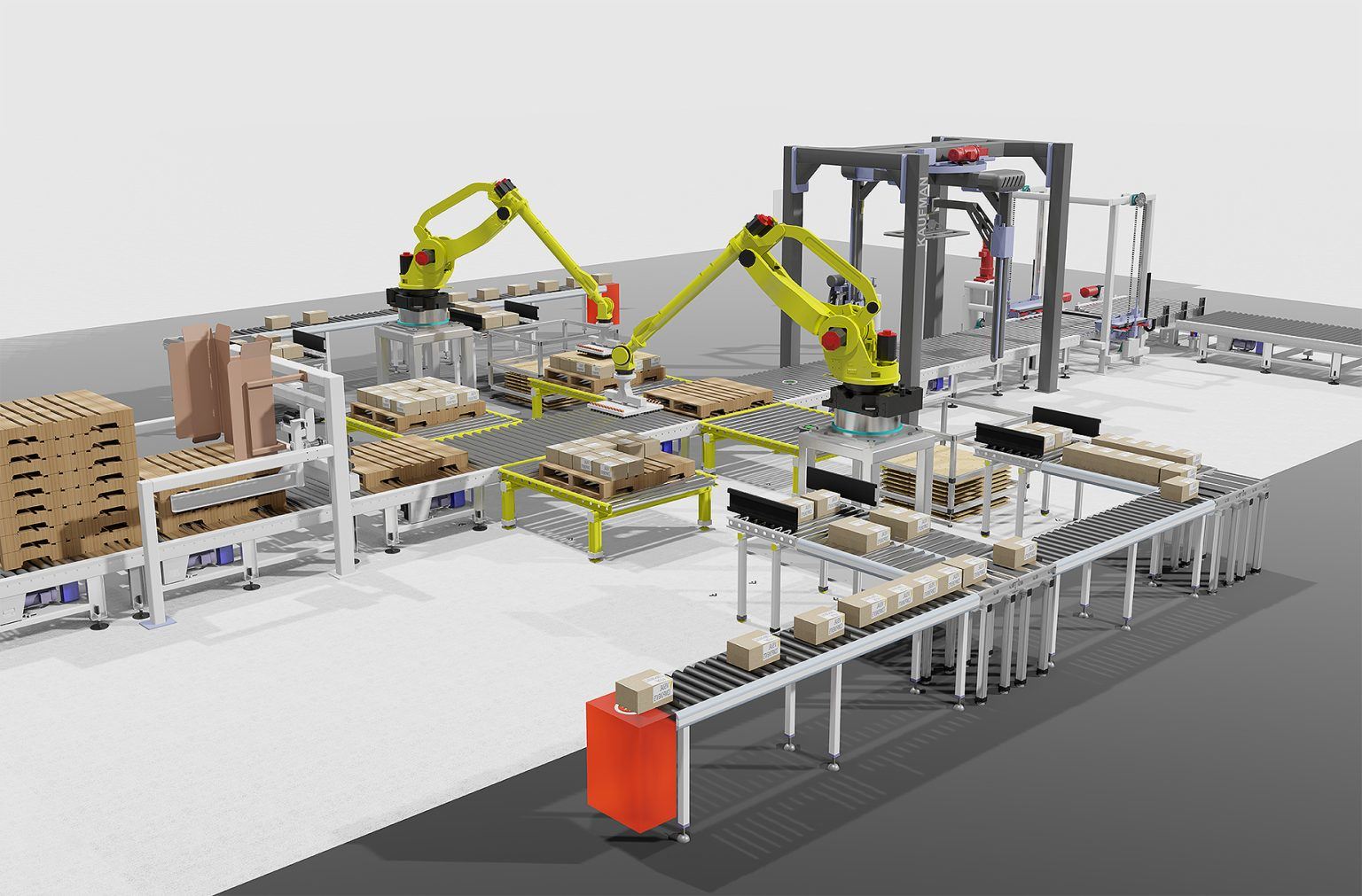 Manufacturing simulation - Visual Components