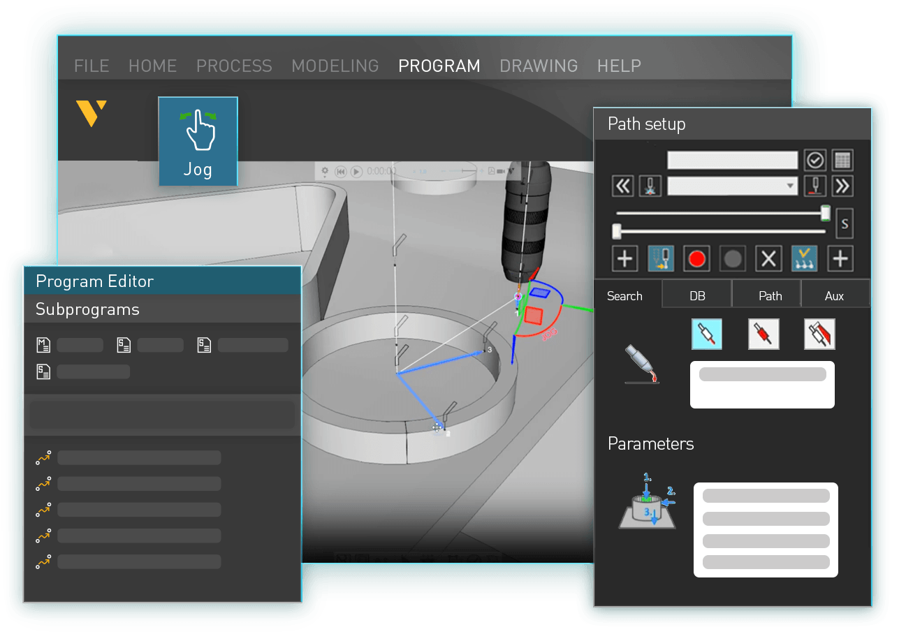 Robot programming - Visual Components