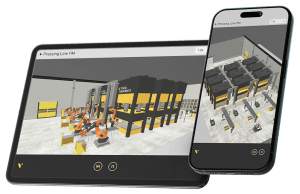 Manufacturing simulation - Visual Components