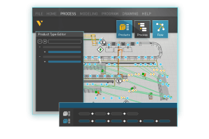 Manufacturing simulation - Visual Components