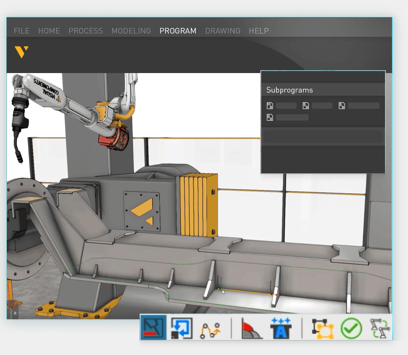 Visual Components OLPソフトウェアで実現する、ロボットオフラインティーチングの自動化 - Visual Components