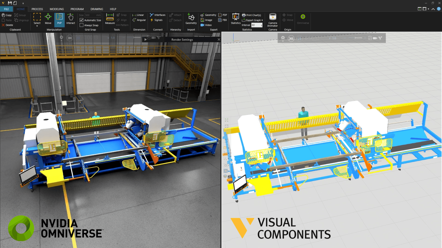 Visual Components、NVIDIA Omniverse搭載の新機能を発表 - Visual Components